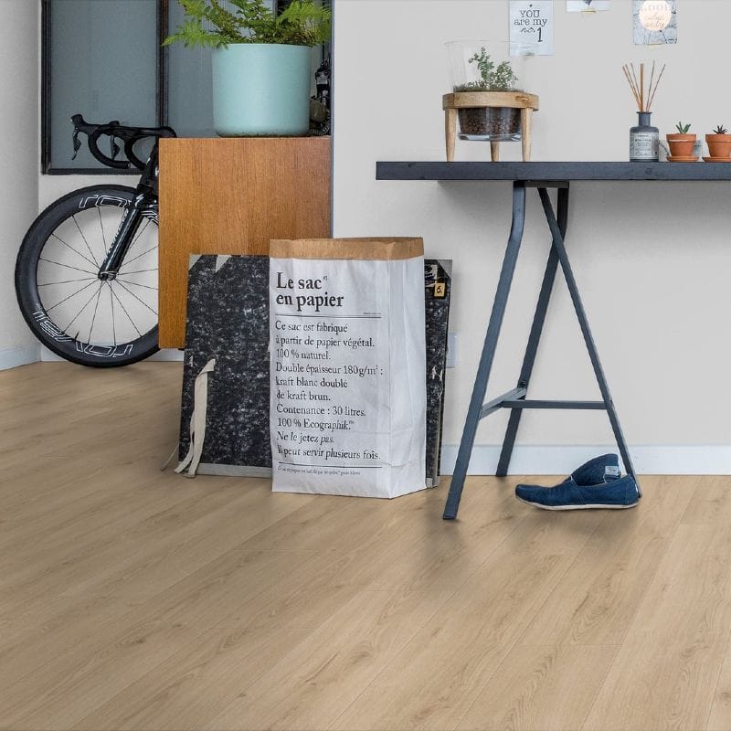 Botanic beige BLOOM Alpha Quick Step Click Vinyl